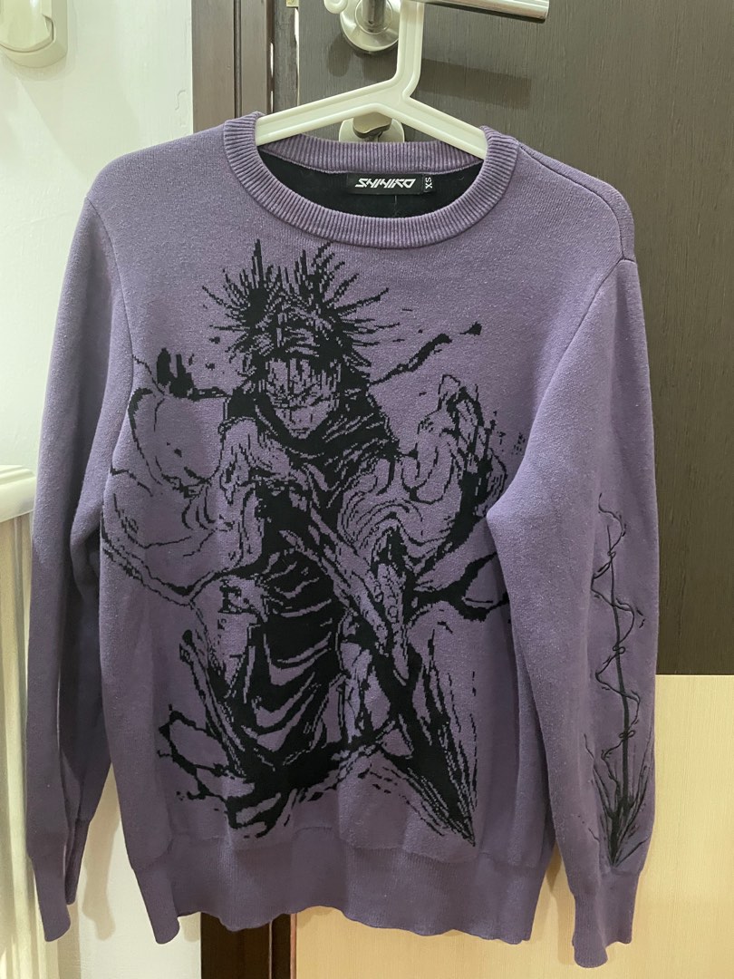 Authentic shihiko Choso purple sweater, Women's Fashion, Coats, Jackets ...