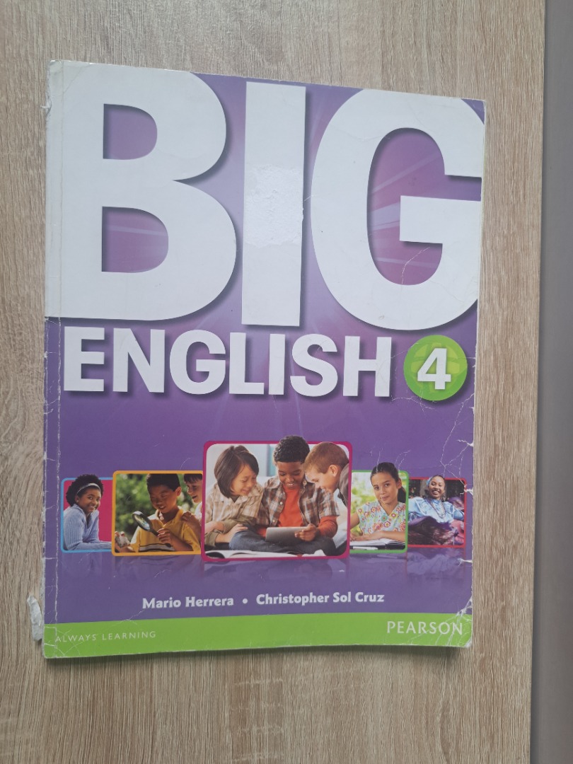 BIG ENGLISH 4 STUDENT BOOK & WORKBOOK Pearson 1st Edition, Buku & Alat ...