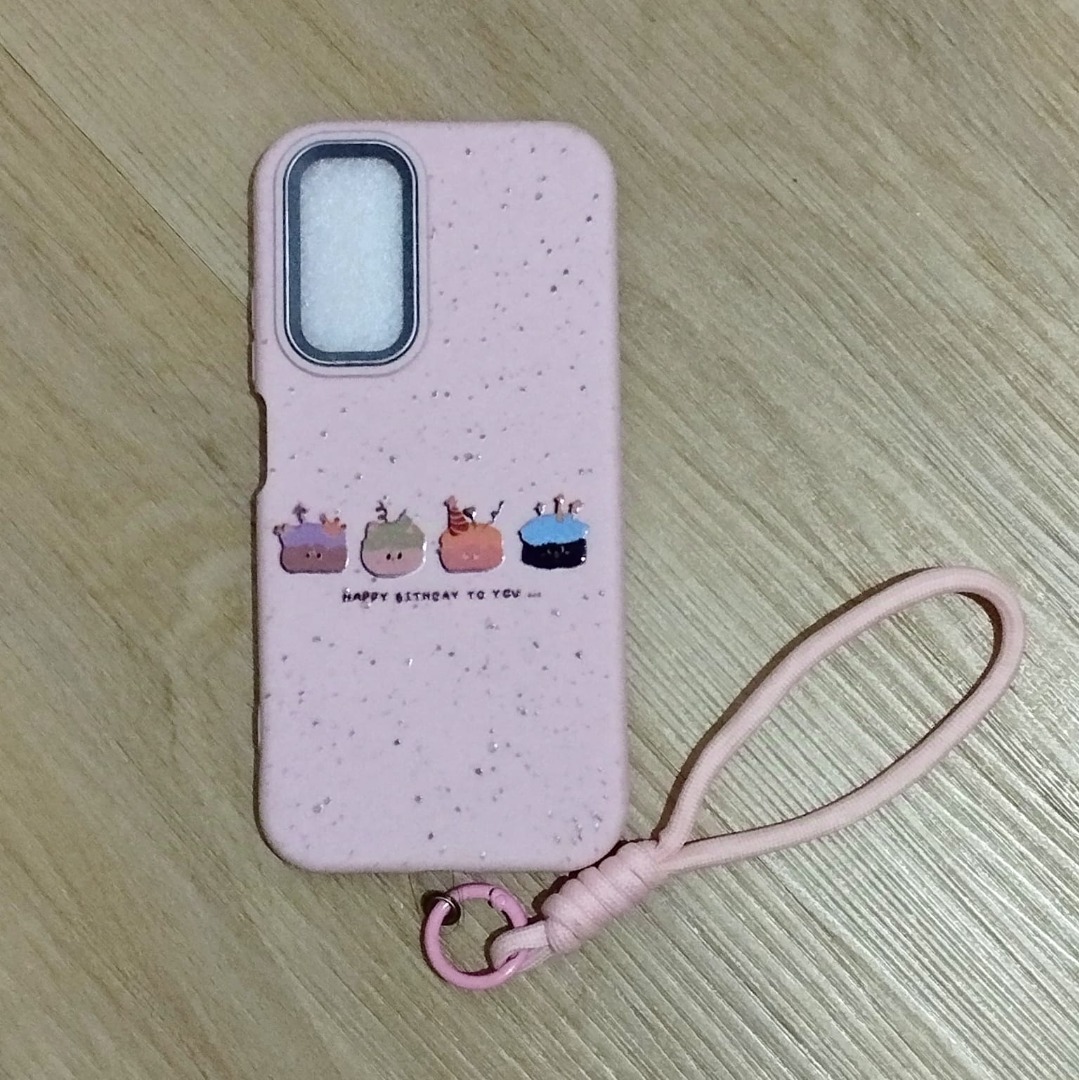 Birthday Silicone Case Xiaomi Redmi Note 11 with Wrist Strap, Telepon ...