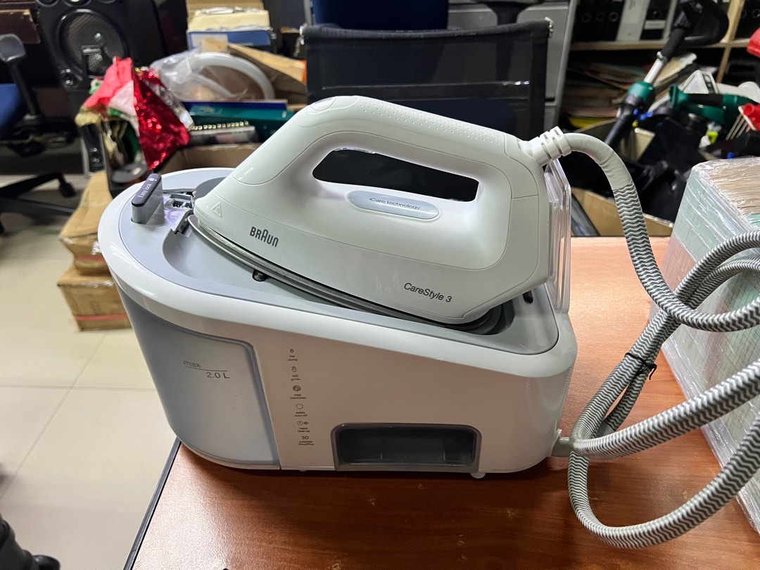 Braun CareStyle 3 Pro Steam Generator Iron, TV & Home Appliances, Irons ...
