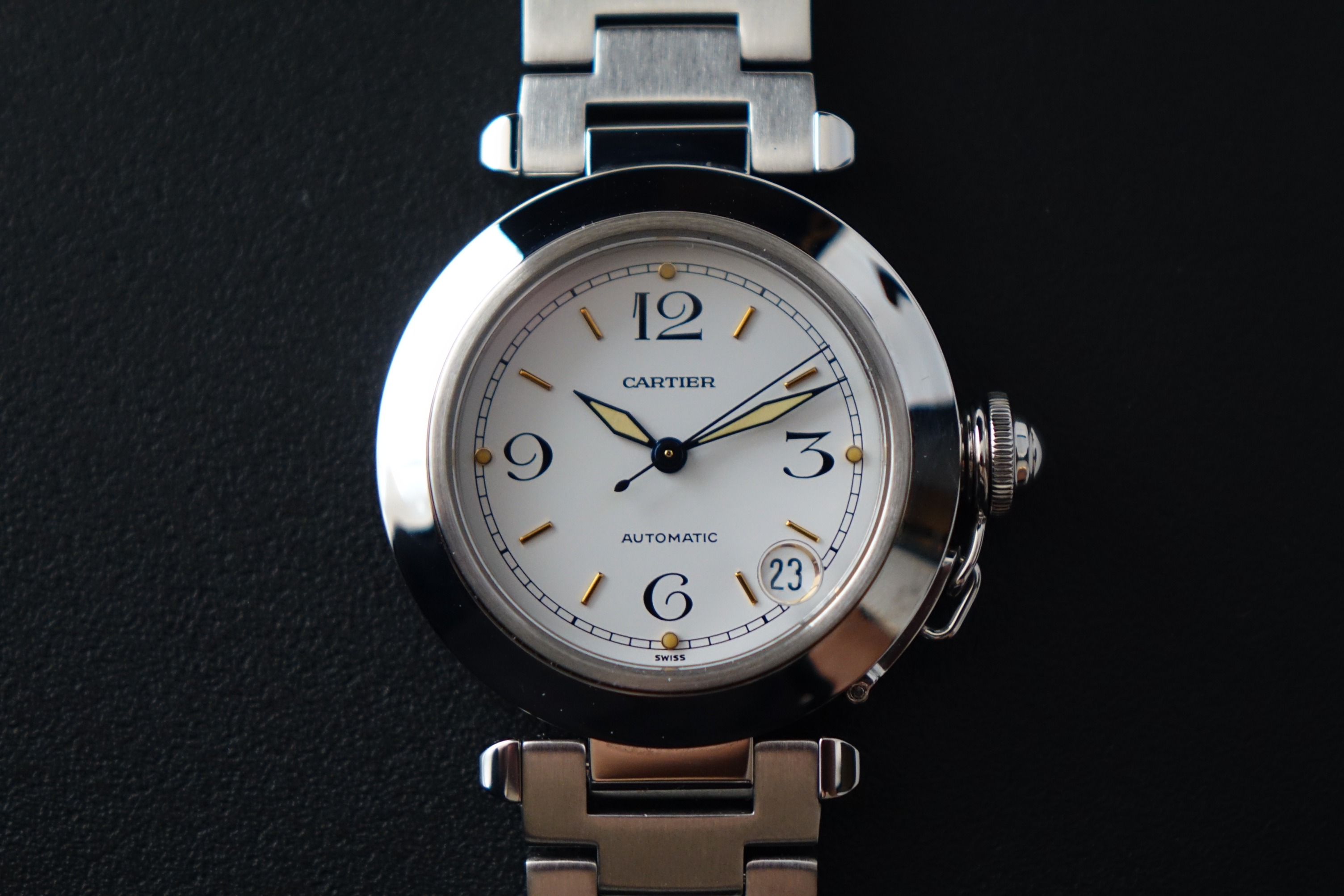 Cartier Pasha C 2324 W31015M7 creamy patina full set, Luxury, Watches ...