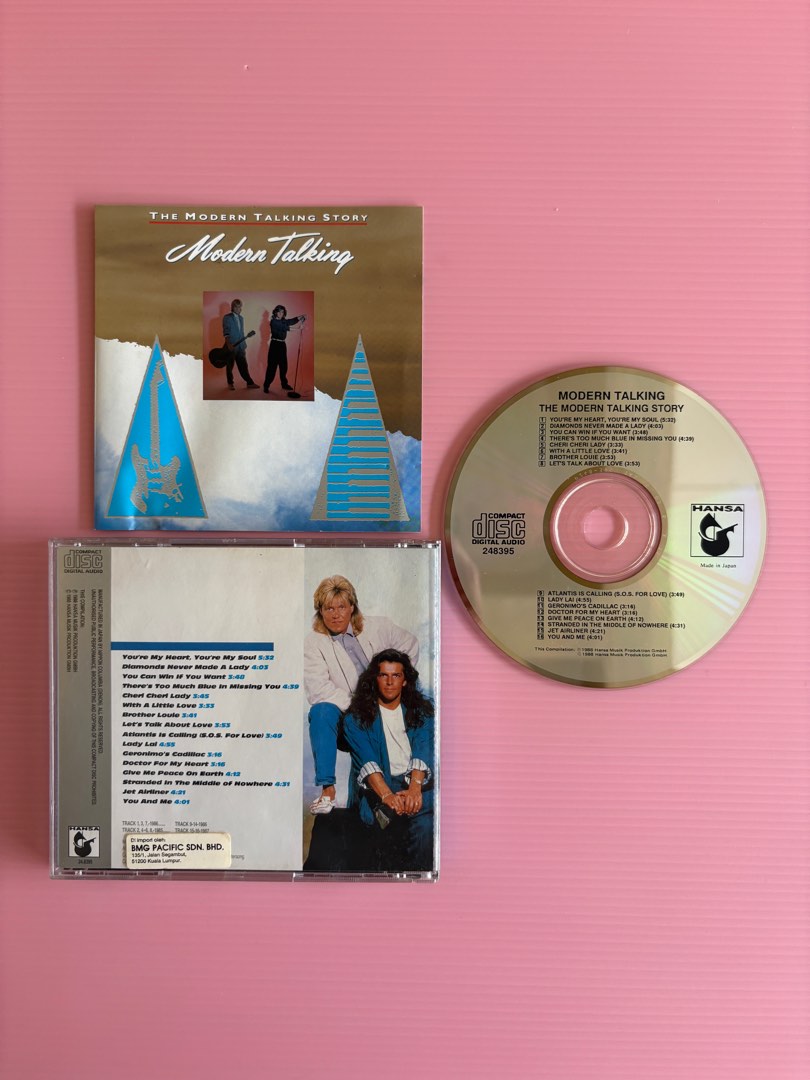 CD Modern Talking The Modern Talking Story Album Compilation Hit ...