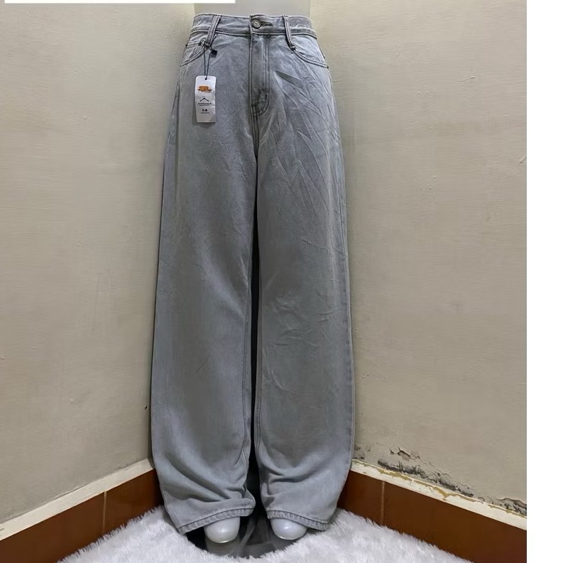 Celana jeans denim | Celana hitam| celana kulot| celana kain| celana ...