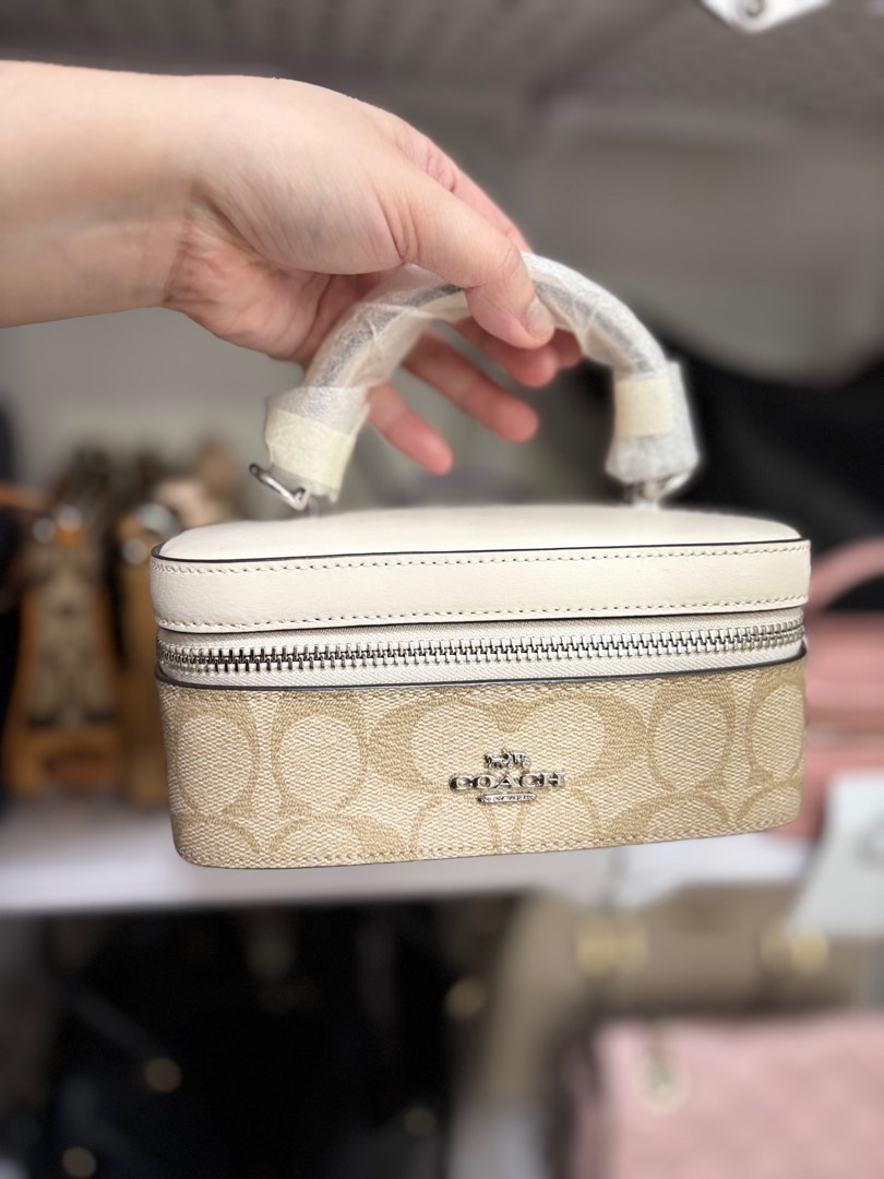 Coach train case, Luxury, Bags & Wallets on Carousell