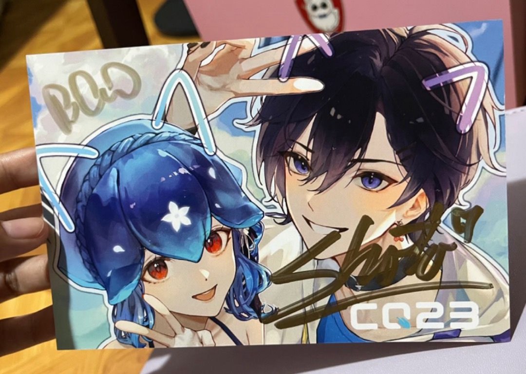 Conquest 2023 Exclusive Shoto and Bao Signed Postcard, Hobbies & Toys ...