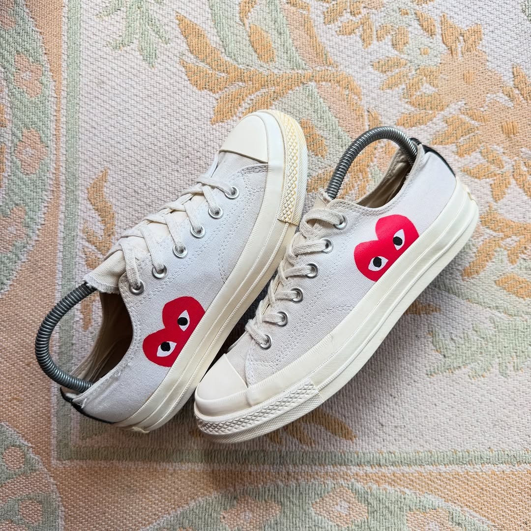 CONVERSE CHUCK TAYLOR LOW CDG COMME DES GARCONS, Men's Fashion ...