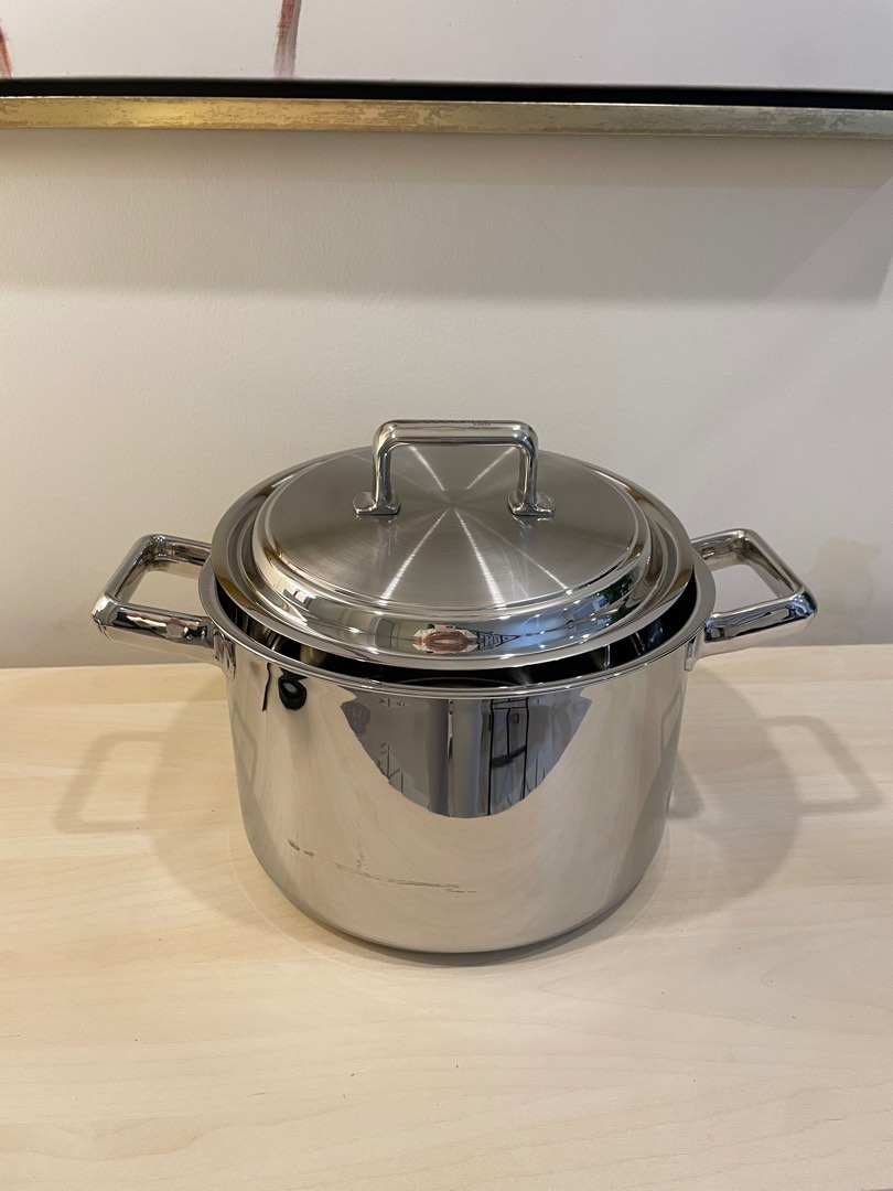 Cookville Panci Black Rose 3 PLy Short Stock Pot 24cm, Kitchen ...