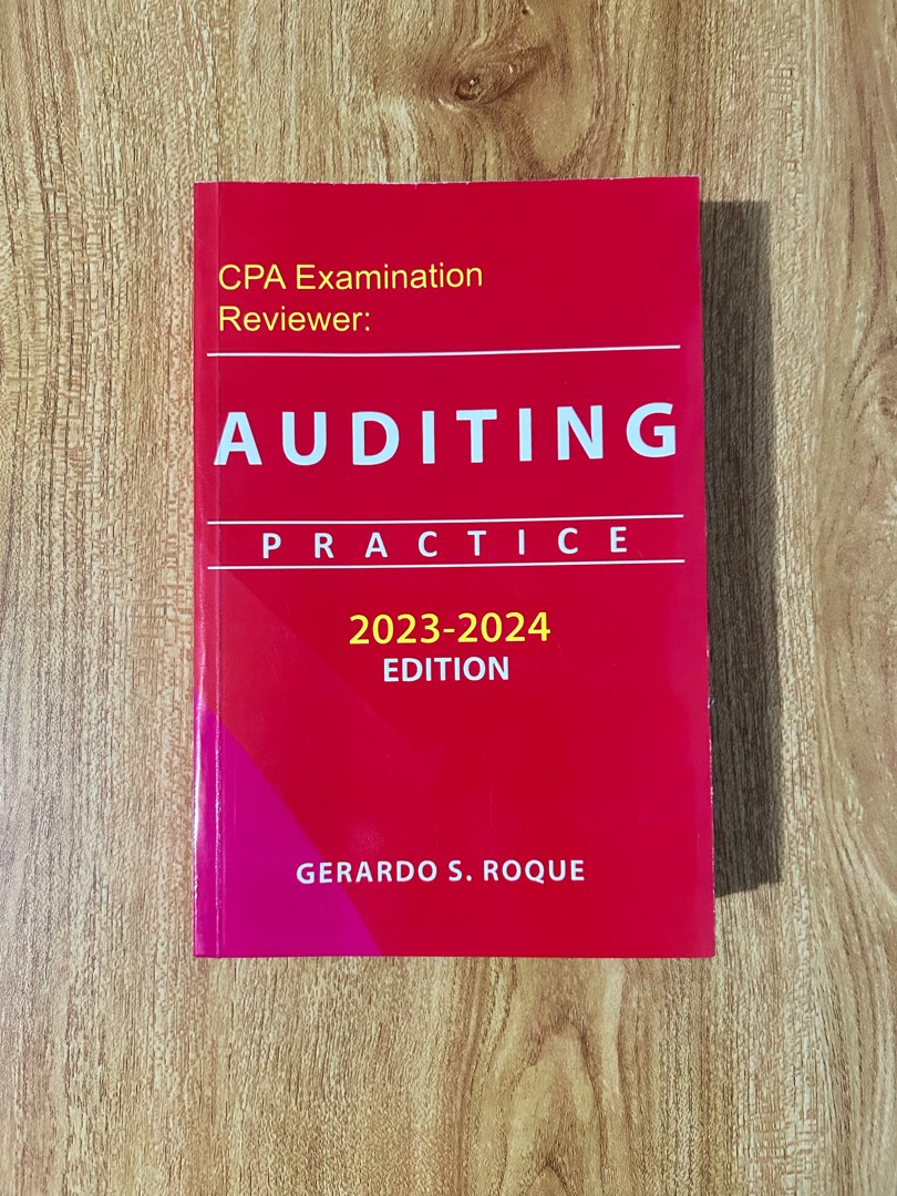 CPA Reviewer Reviewer in Auditing Practice by Roque, Hobbies & Toys, Books & Magazines ...