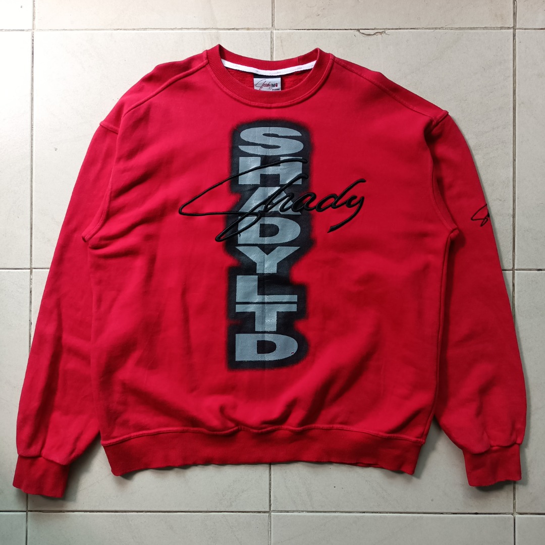 Crewneck Shady Ltd Eminem Official Second Original, Fesyen Pria ...
