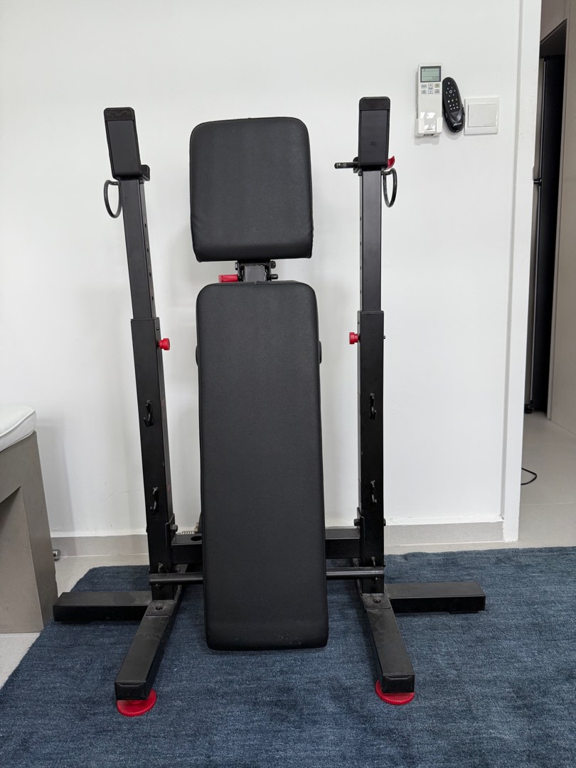 Decathlon Foldable Bench, Sports Equipment, Exercise & Fitness, Cardio ...