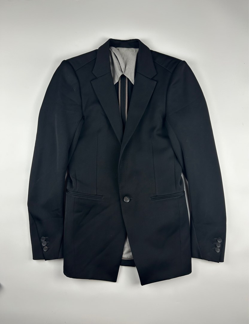 Devoa Wool Blazer, Men's Fashion, Coats, Jackets and Outerwear on Carousell