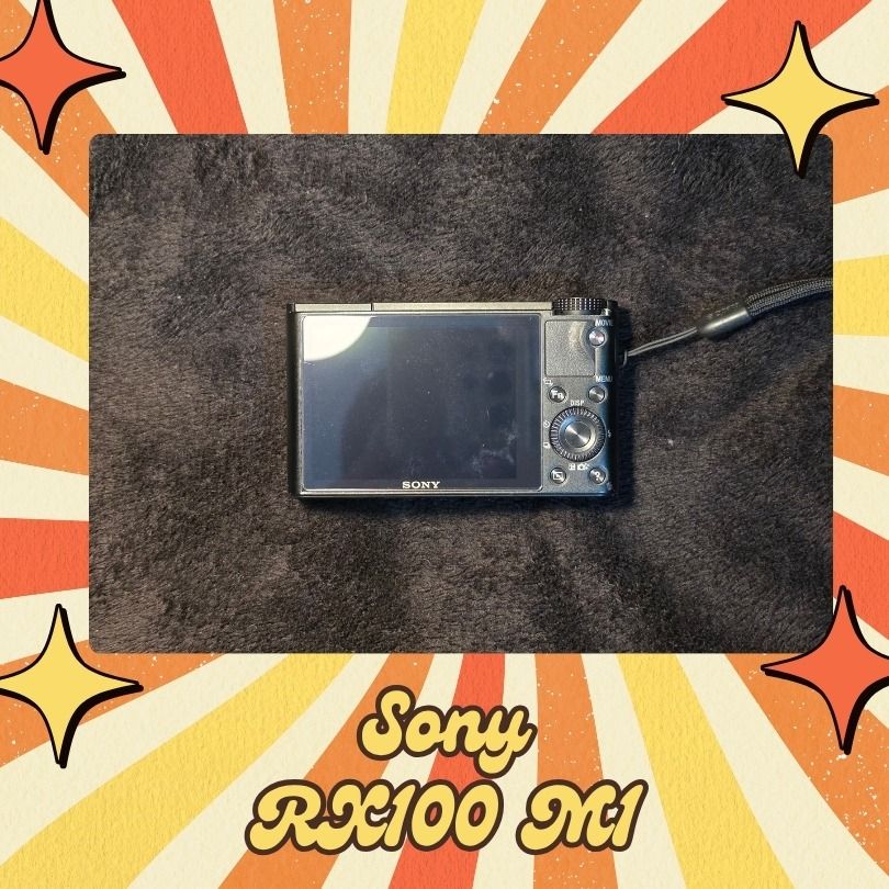 Digicam Black Sony Cybershot RX100 M1, Photography, Cameras on Carousell