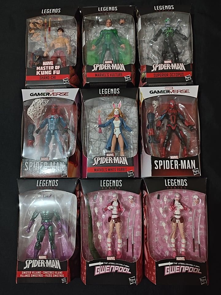 GWENPOOL, bnew - Marvel Legends BAF Lizard Wave Spiderman Deadpool ...