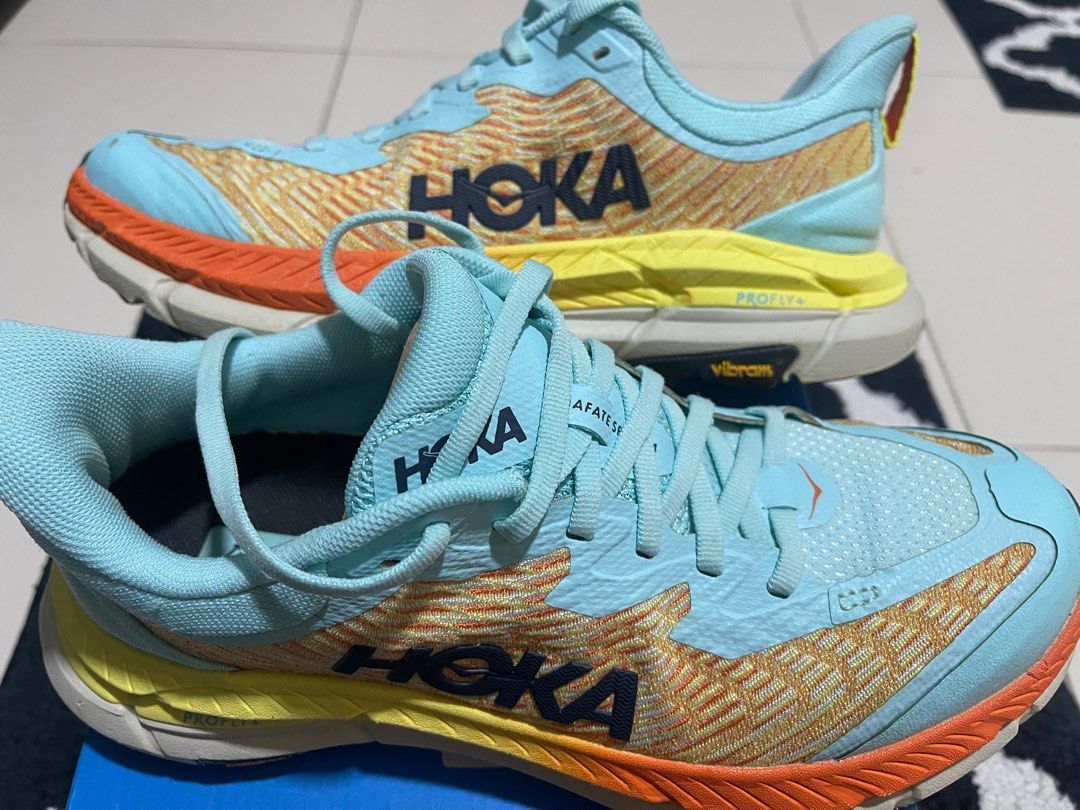 Hoka Mafate Speed 4, Women's Fashion, Footwear, Boots on Carousell