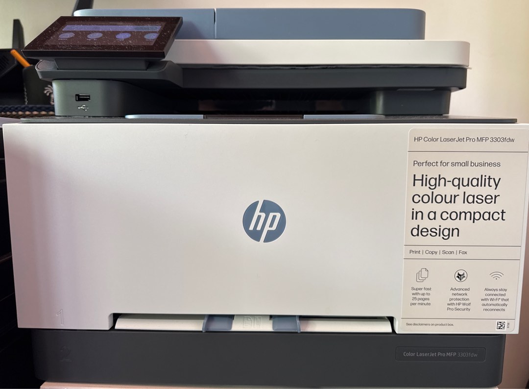 HP Color LaserJet Pro MFP 3303fdw Printer, Computers & Tech, Printers ...