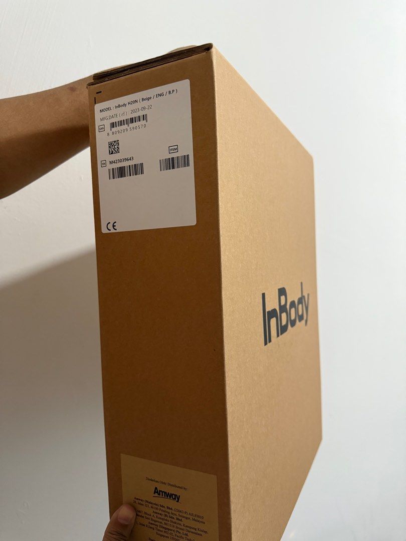 InBody Dial H20N (Beige), Health & Nutrition, Health Monitors ...