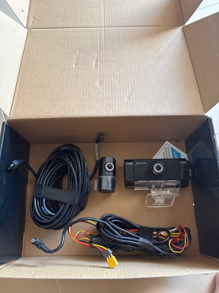 IROAD V9 FRONT & REAR CAM WITH WIRING, SD CARD, Car Accessories ...