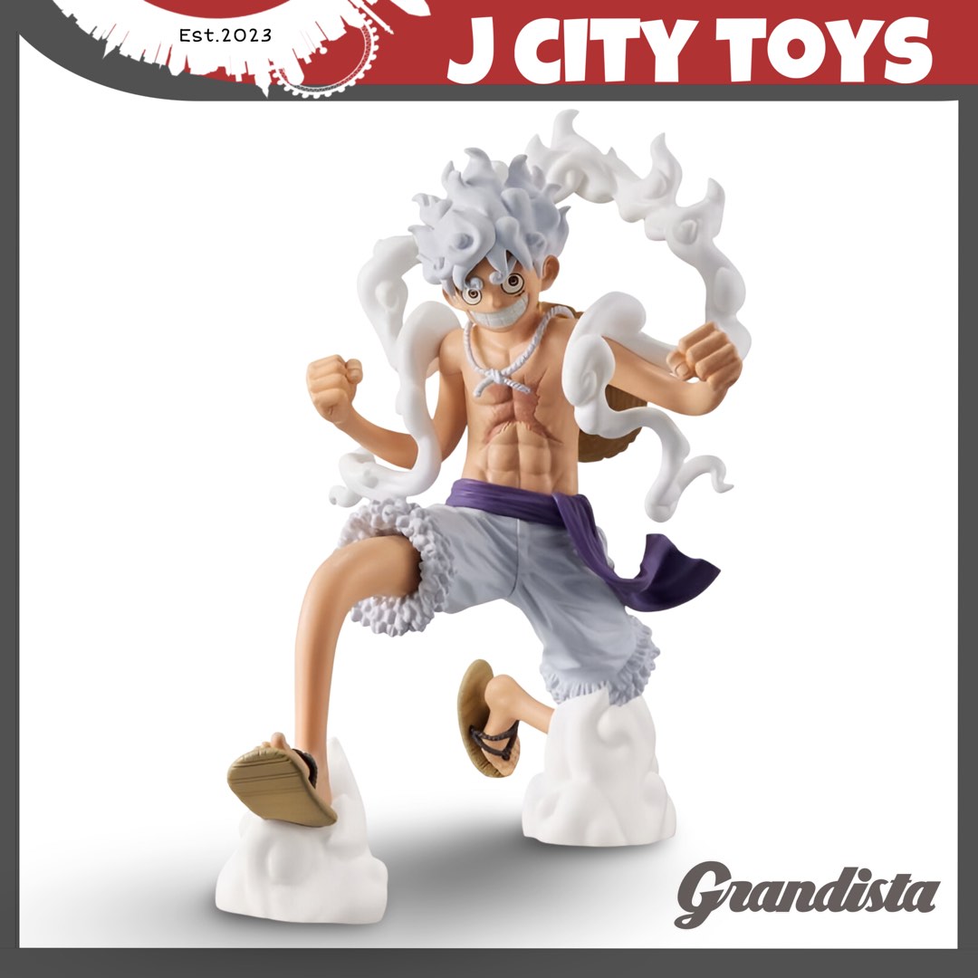 Jcity Toys | One Piece Grandista (Gear 5) Figure - Monkey D. Luffy (21cm)(MIB), Hobbies & Toys ...