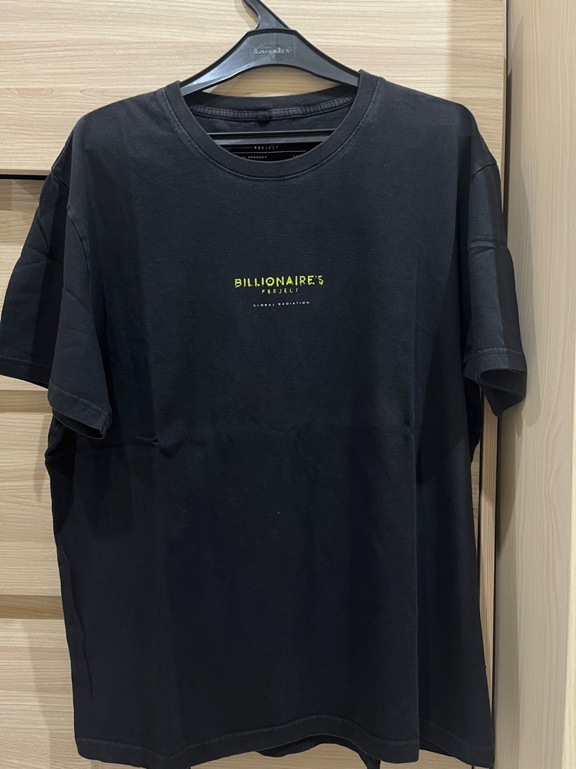 Kaos billionaires project, Fesyen Pria, Pakaian , Atasan di Carousell