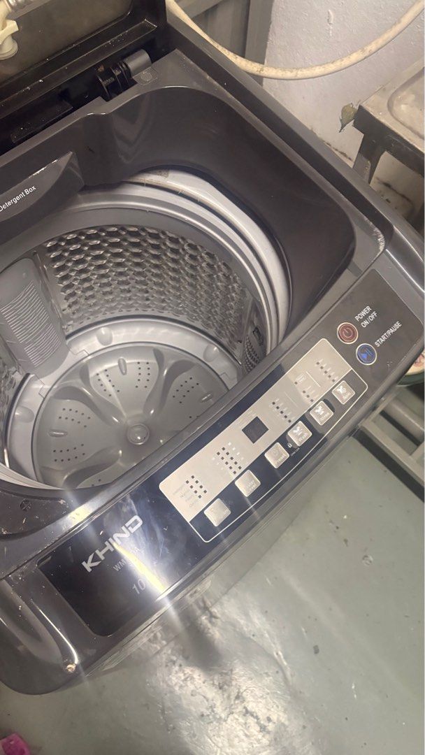 Khind 10kg washing machine, TV & Home Appliances, Washing Machines and ...
