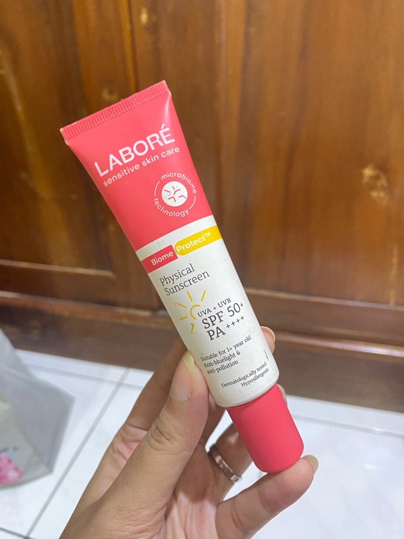 (Sold) Labore physical sunscreen 50+PA++++, Kesehatan & Kecantikan ...