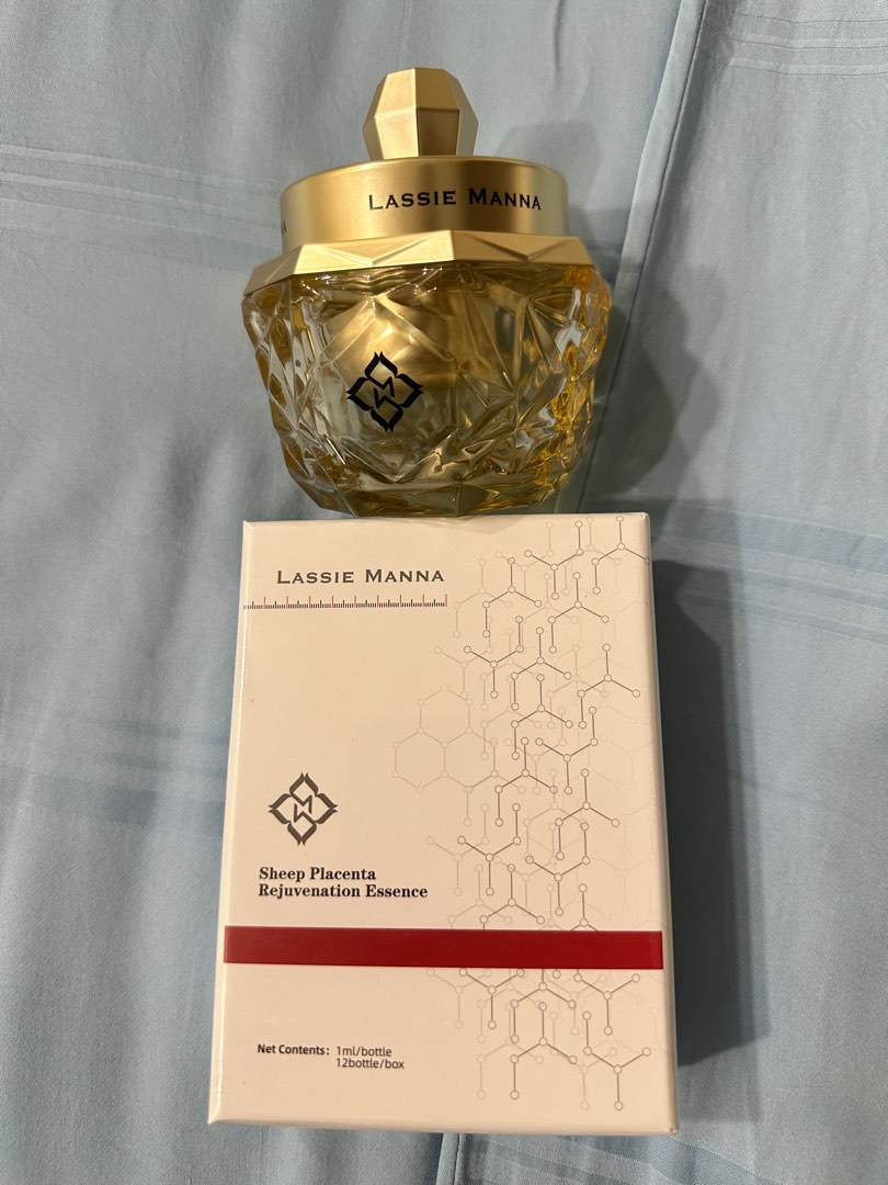 Lassie Manna Healing Glow Borage Essence Oil + sheep placenta, Beauty ...