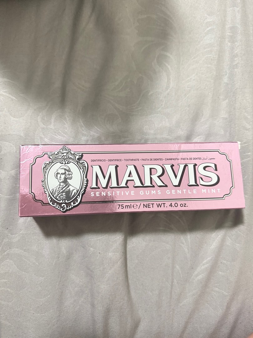 Marvis sensitive gums gentle mint, Kesehatan & Kecantikan, Kulit, Sabun ...