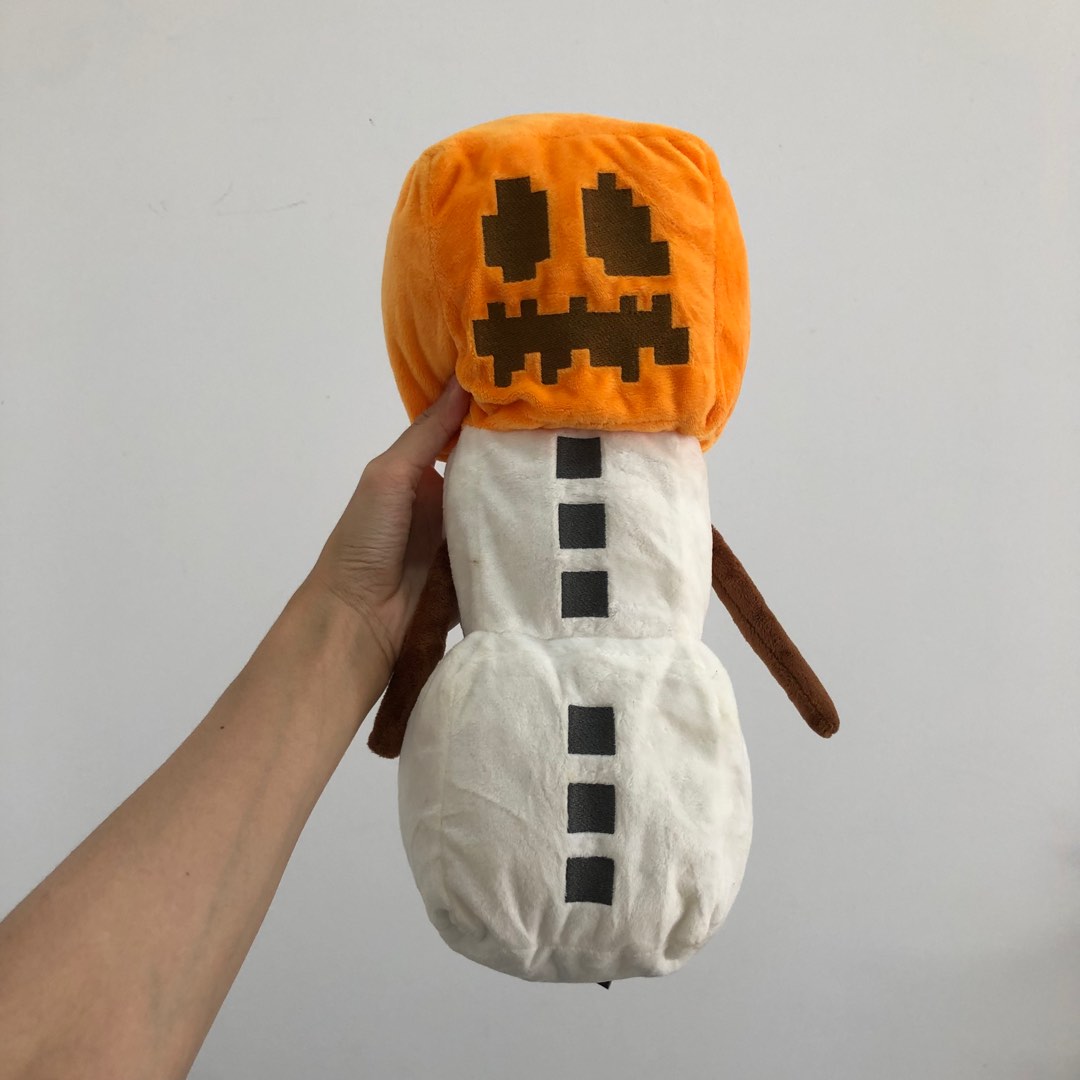 Minecraft Snow Golem Plush Toy |2022, Hobbies & Toys, Toys & Games on ...