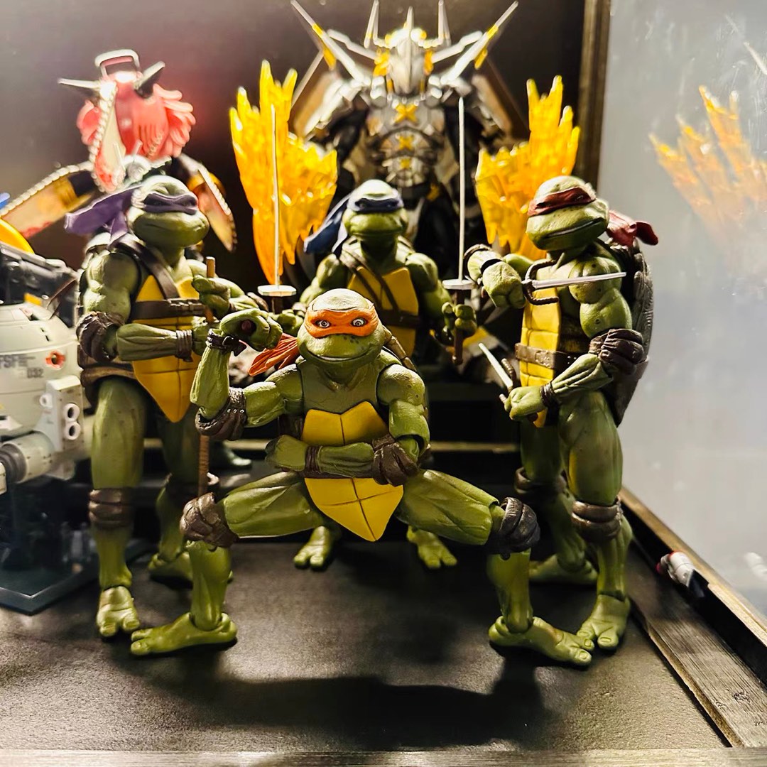 Ninja turtle figure (4 set together), Hobbies & Toys, Toys & Games on ...