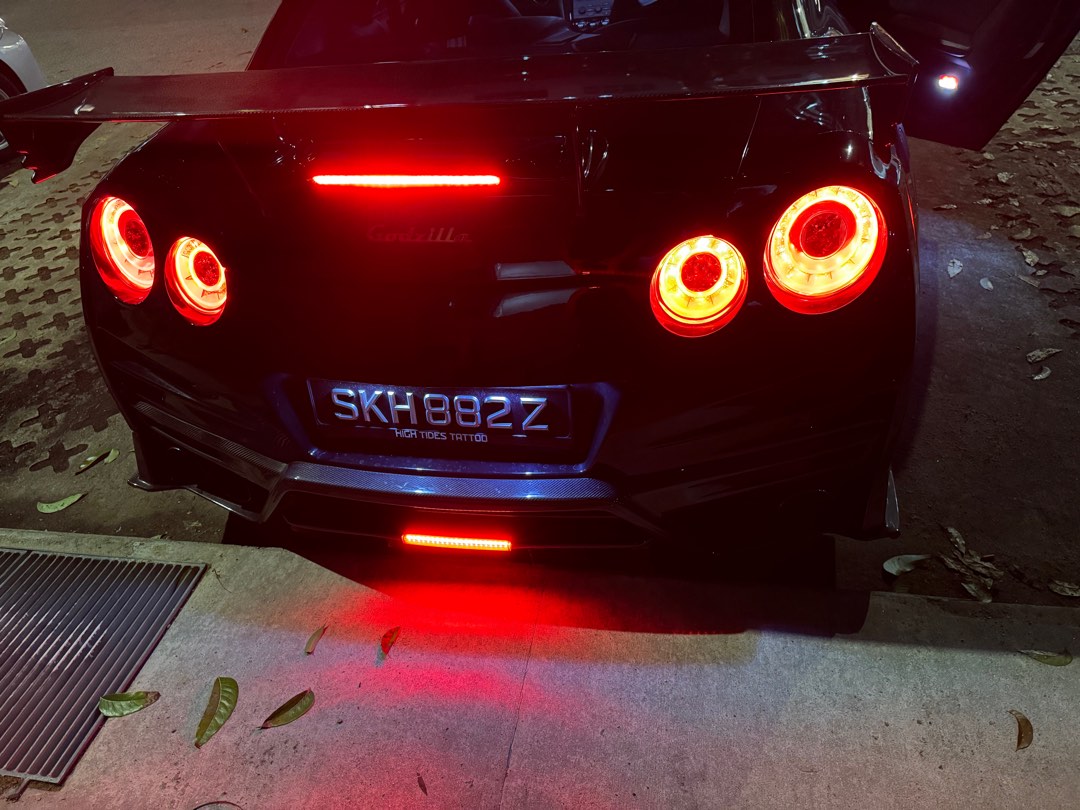 Nissan GTR R35 aftermarket facelifted tail lights, Car Accessories ...