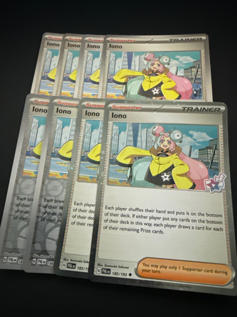 Paldean Evolved / Paldea Fates - Iono (Pokemon), Hobbies & Toys, Toys ...