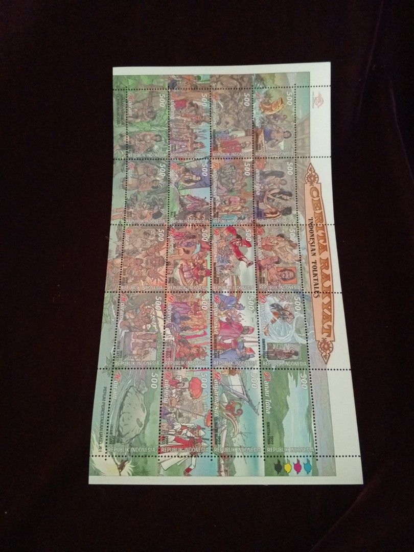 Perangko cerita rakyat Indonesia 1999, Antik, Pajangan di Carousell