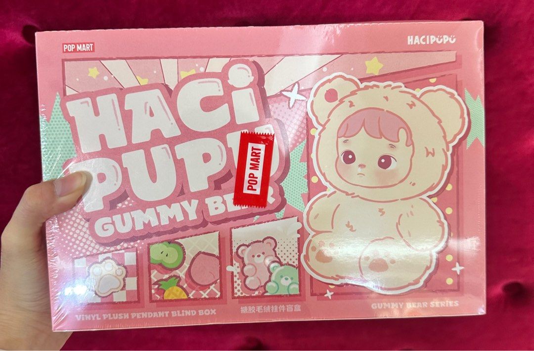 Popmart Hacipupu Gummy Bear, Toys & Collectibles, Mainan di Carousell