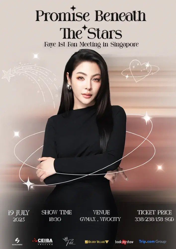Promise Beneath The Stars : FAYE 1st Fan Meeting in Singapore, Tickets ...