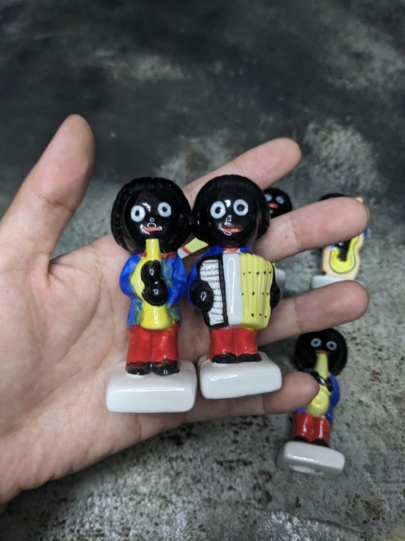 Rare Vintage 60s Collectible Jim Crow Era Golliwog Band Porcelain ...