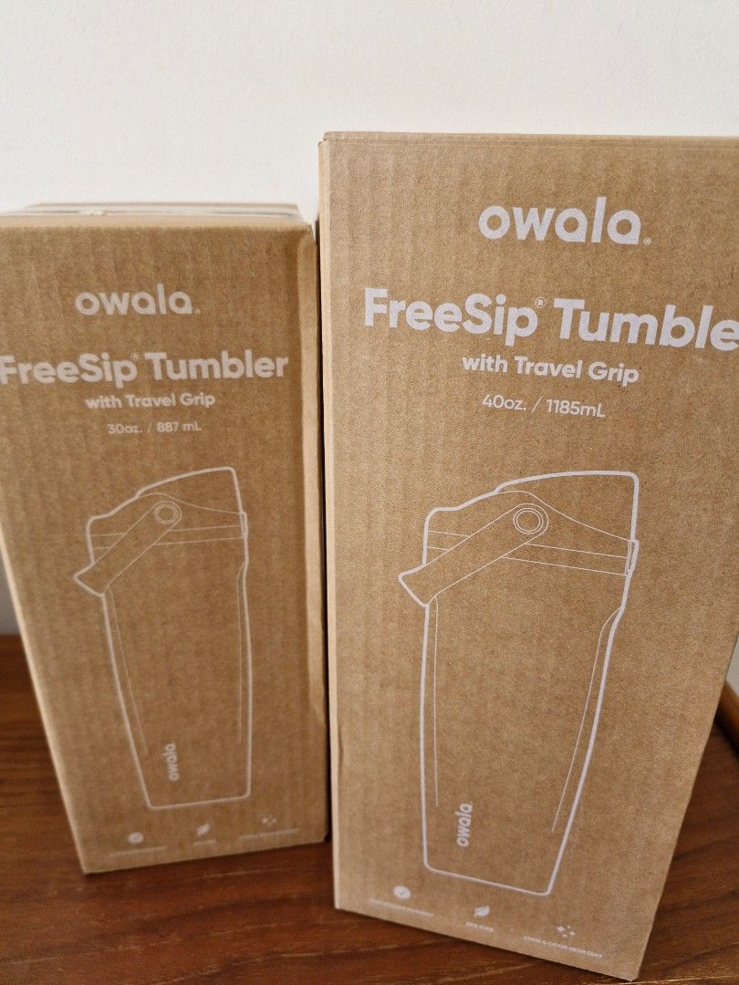 Ready Stock - Owala Freesip Sway 30oz, Lightly Toasted, Pretty in ...