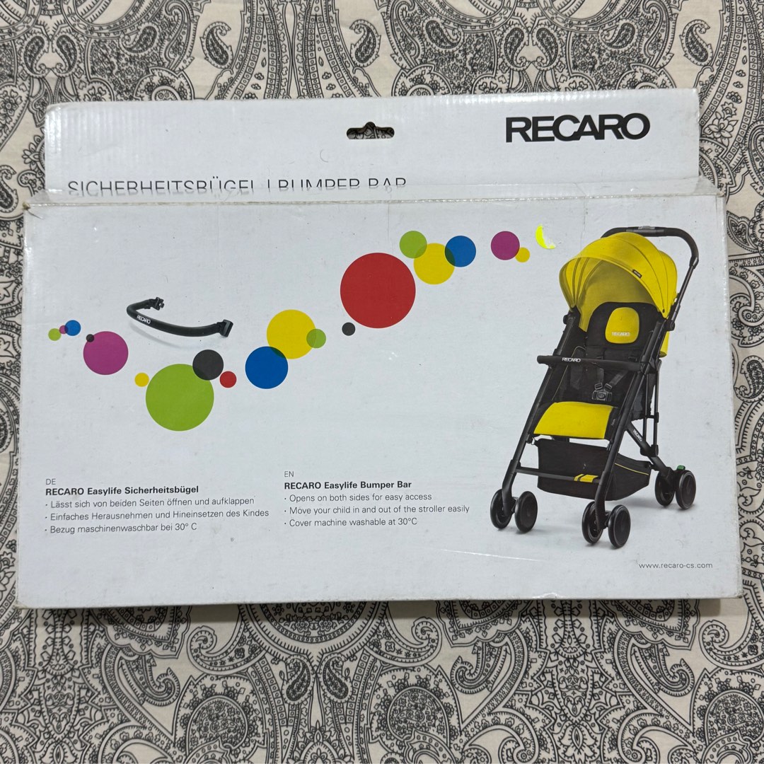 Recaro bumper bar, Babies & Kids, Going Out, Strollers on Carousell