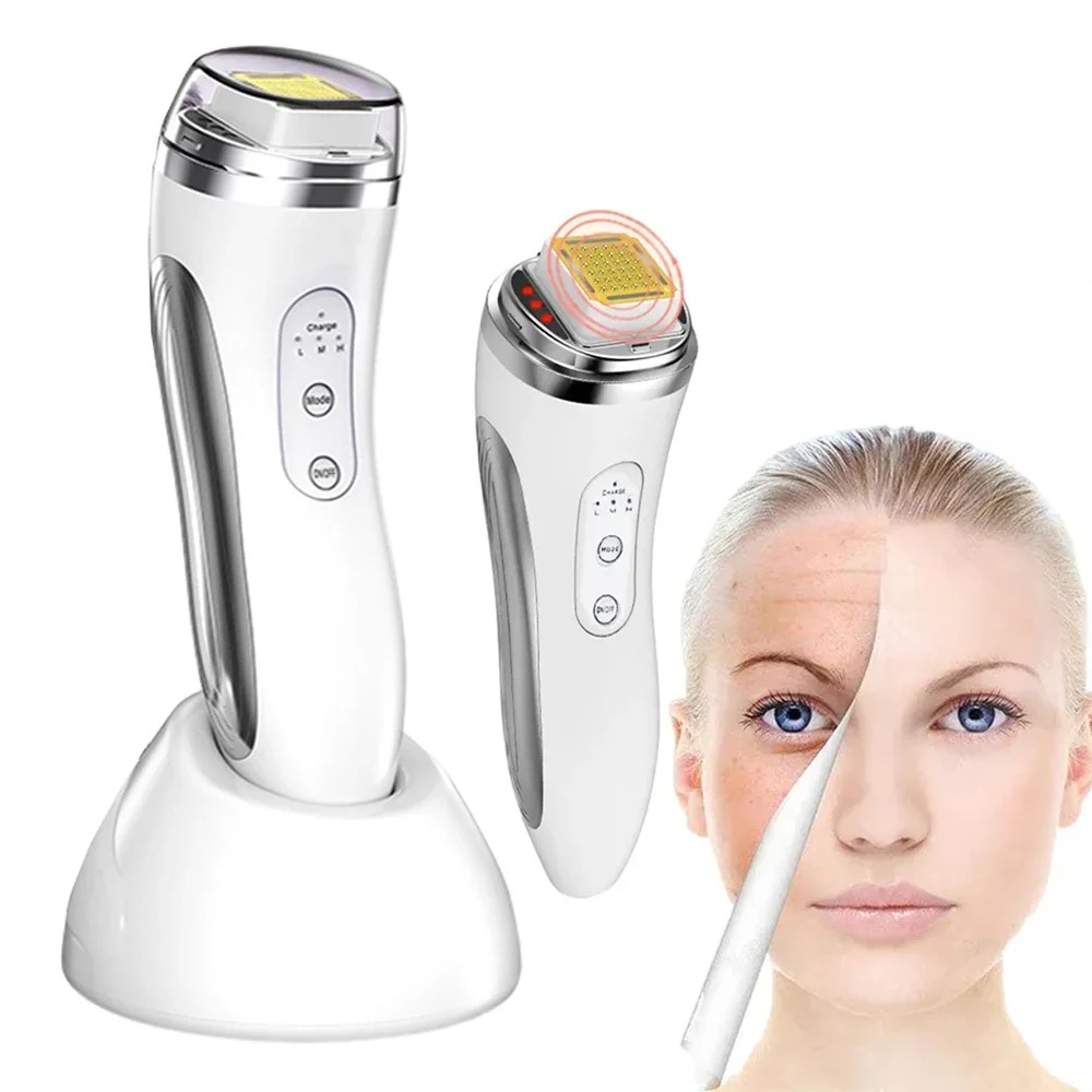 RF Radio Frequency Face Lifting Device Dot Matrix Beauty Massager Home ...