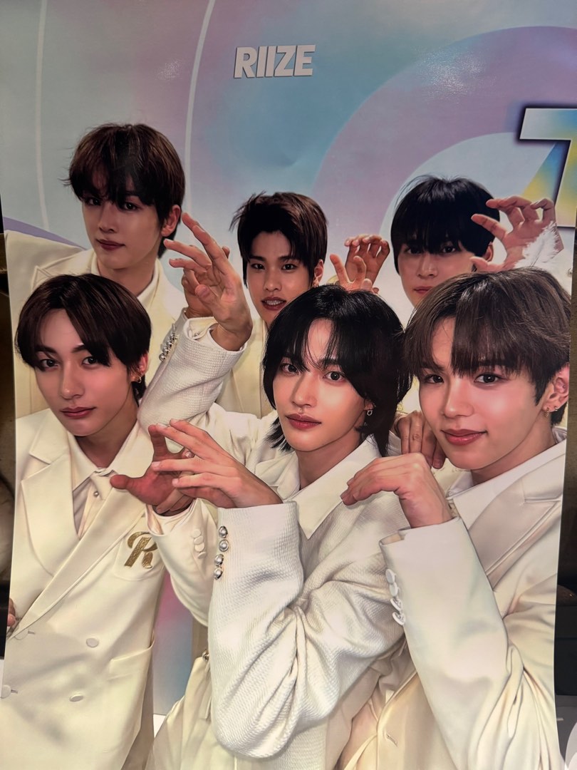 RIIZE poster collection from Korea, Hobbies & Toys, Memorabilia ...