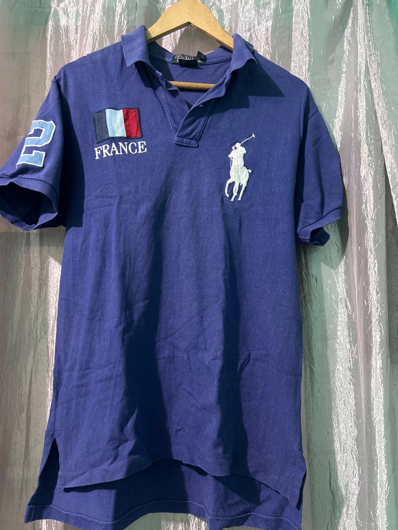 RL Ralph Lauren PRL Polo Shirt Authentic BIG PONY FRANCE, Men's Fashion ...