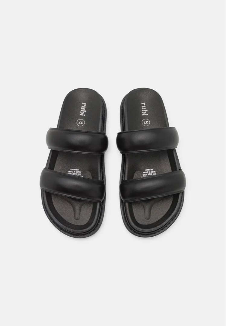 Rubi Double Strap Slide, Women's Fashion, Footwear, Slippers and slides ...