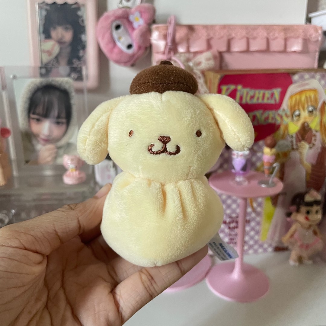 Sanrio Pompompurin Beaded, Hobbies & Toys, Toys & Games on Carousell