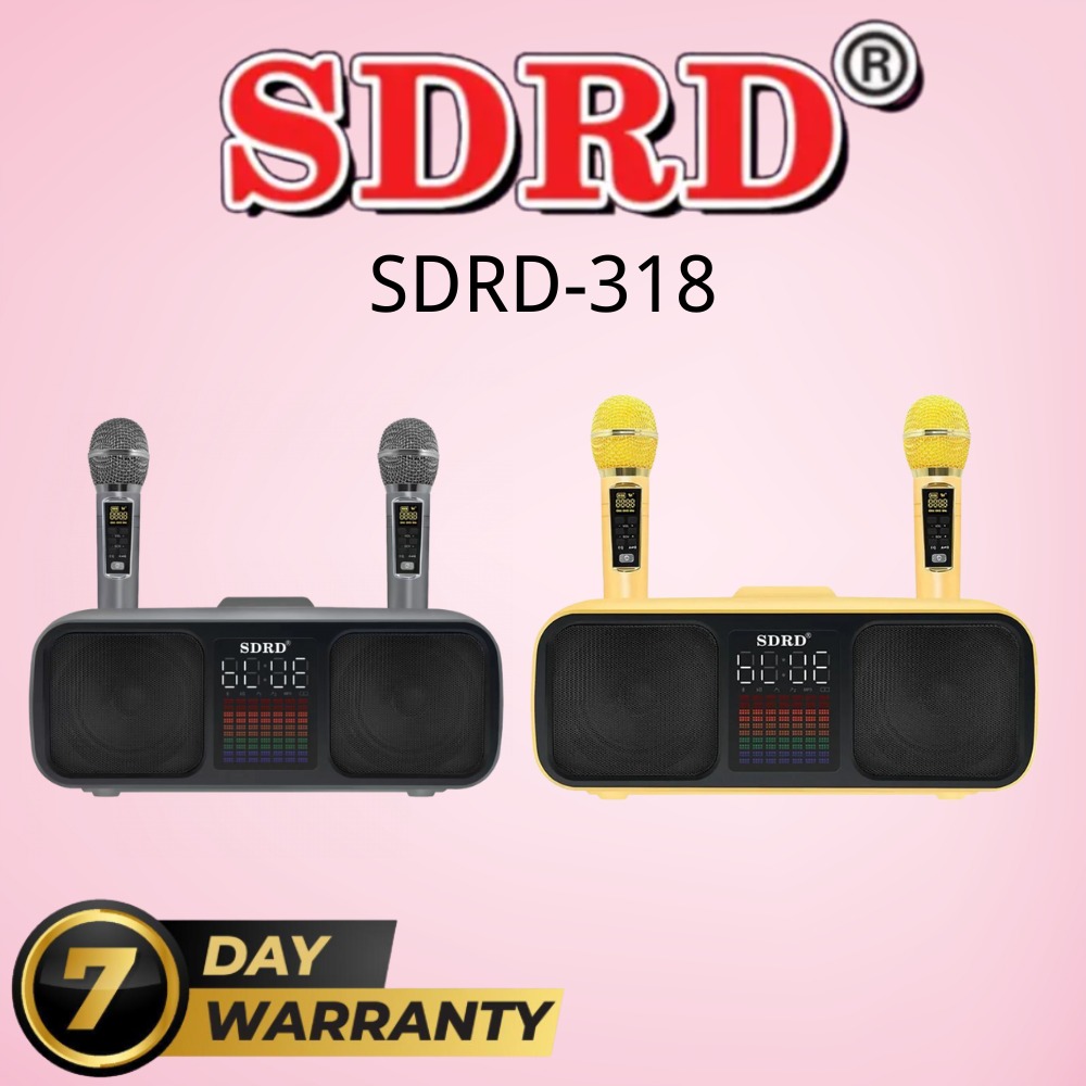 SDRD-318 |Bluetooth Speaker |2 Mic included inside, Audio, Soundbars, Speakers & Amplifiers on ...
