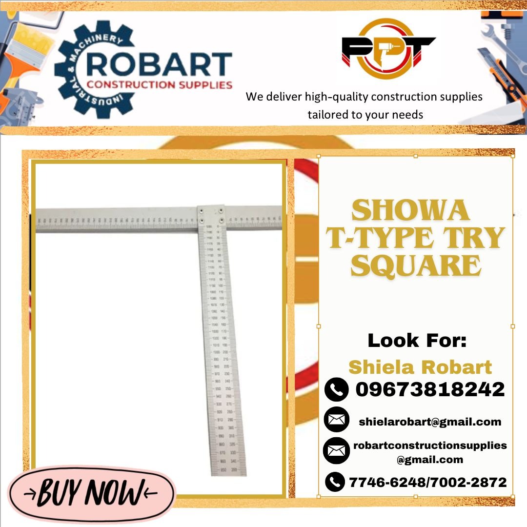 Showa T-Type Try Square, Everything Else, Looking For on Carousell