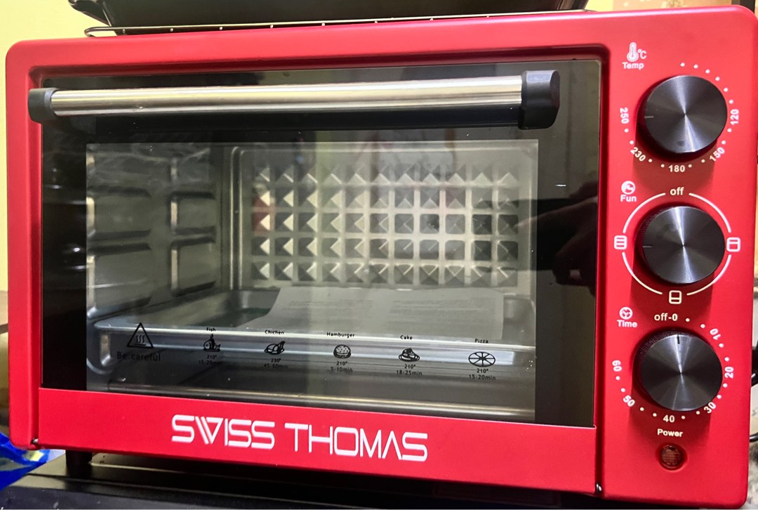 Swiss Thomas Oven convection 22L, TV & Home Appliances, Kitchen ...