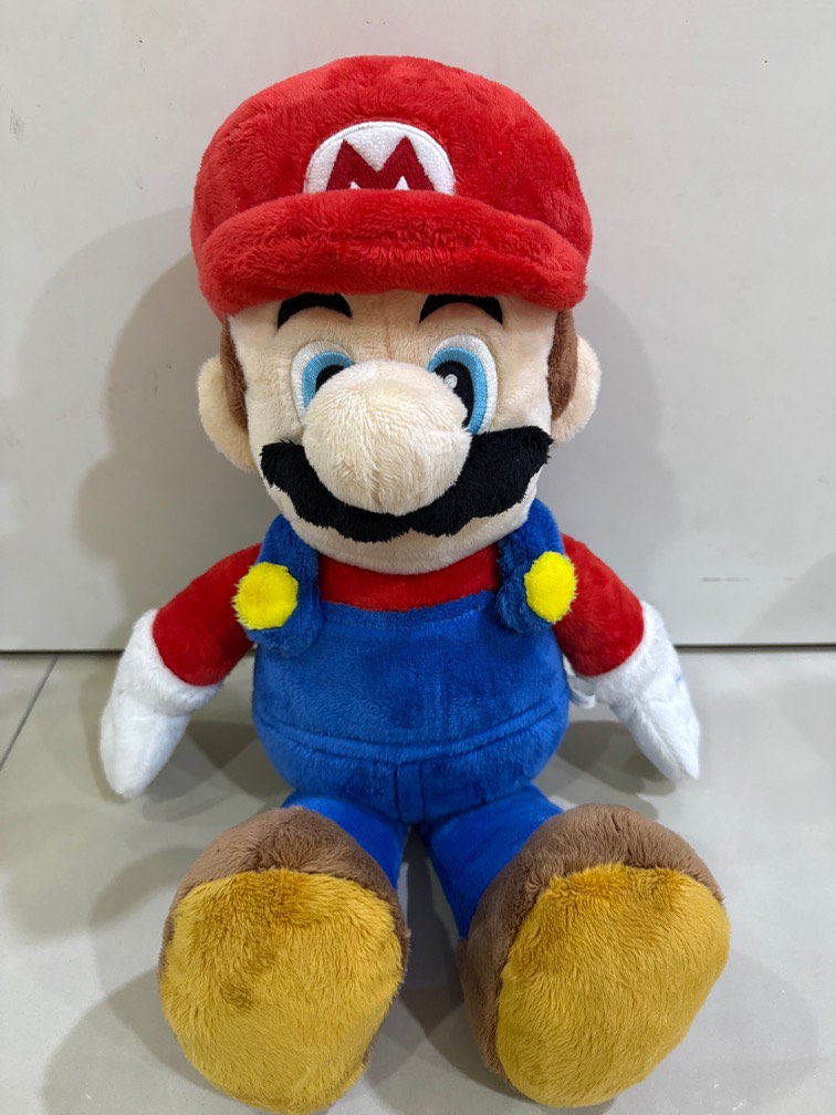 Talking Mario Super Mario Plush toy, Hobbies & Toys, Toys & Games on ...