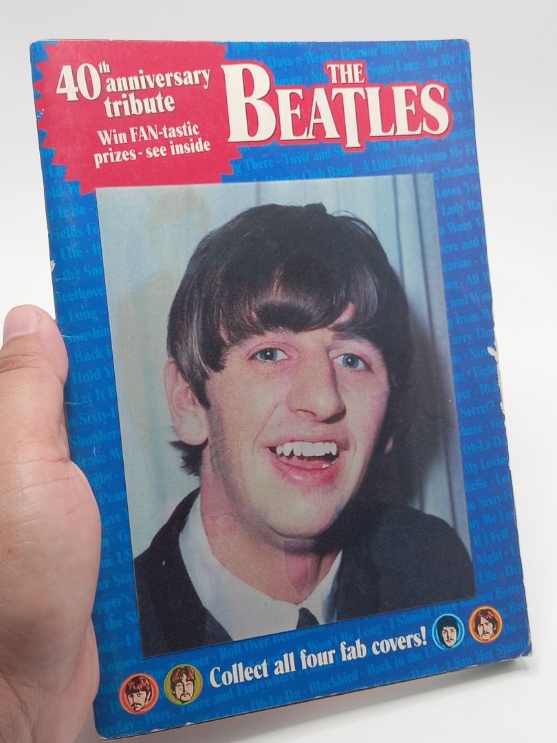 The Beatles 40th Anniversary Tribute Mini Magazines with Lenticular ...