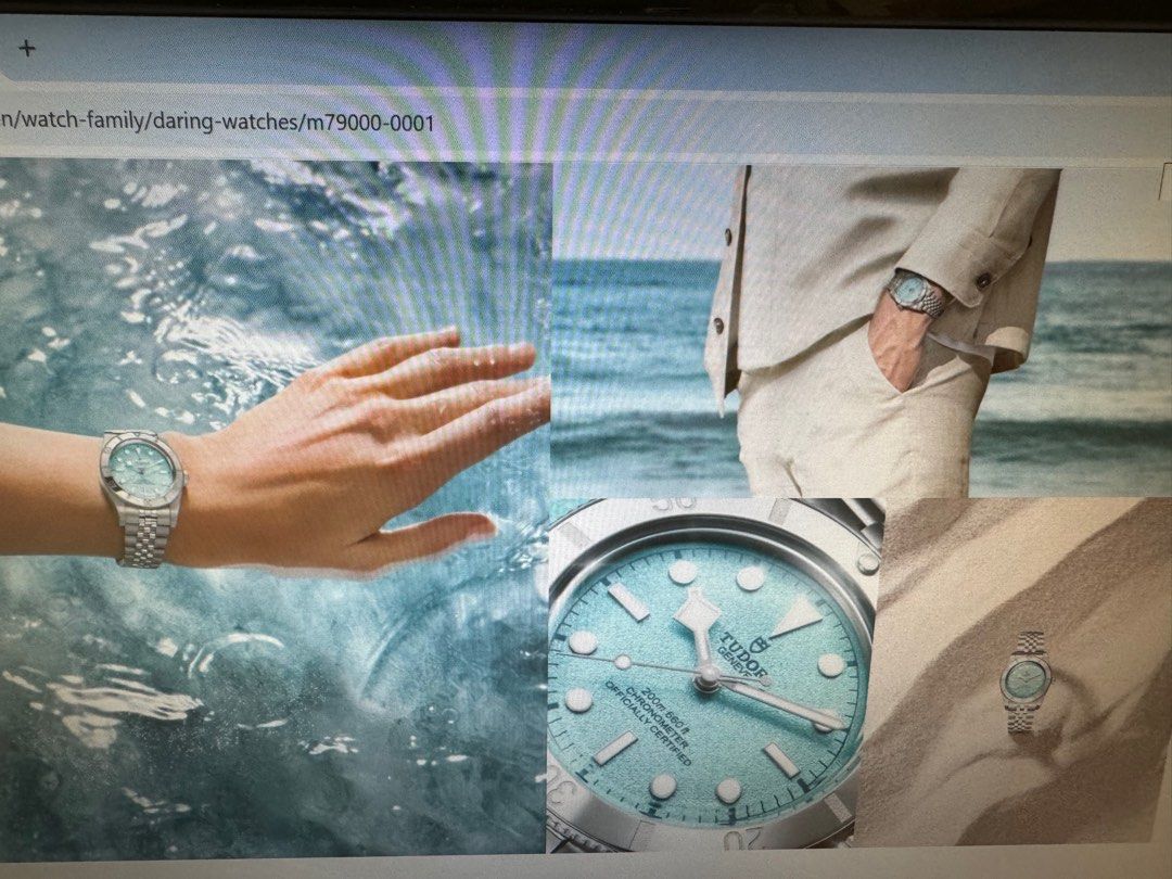 Tudor Black Bay 54 Blue Lagoon watch (37mm), Luxury, Watches on Carousell