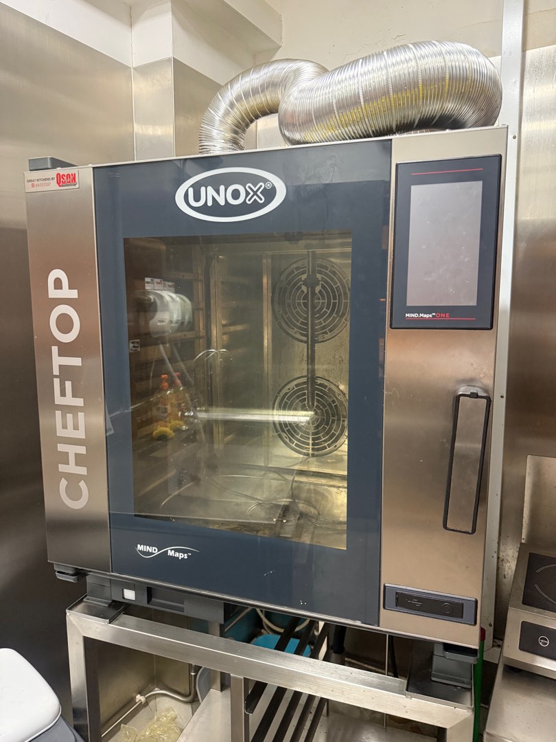 Unox Combi Oven 7 Tray with stainless steel stand, TV & Home Appliances ...