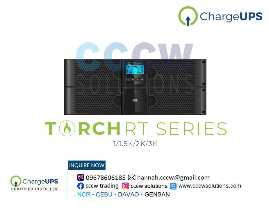 UPS- Charge UPS T🔥RCH RT SERIES UPS 1KVA/ 1.5KVA/2KVA/3KVA UPS ...